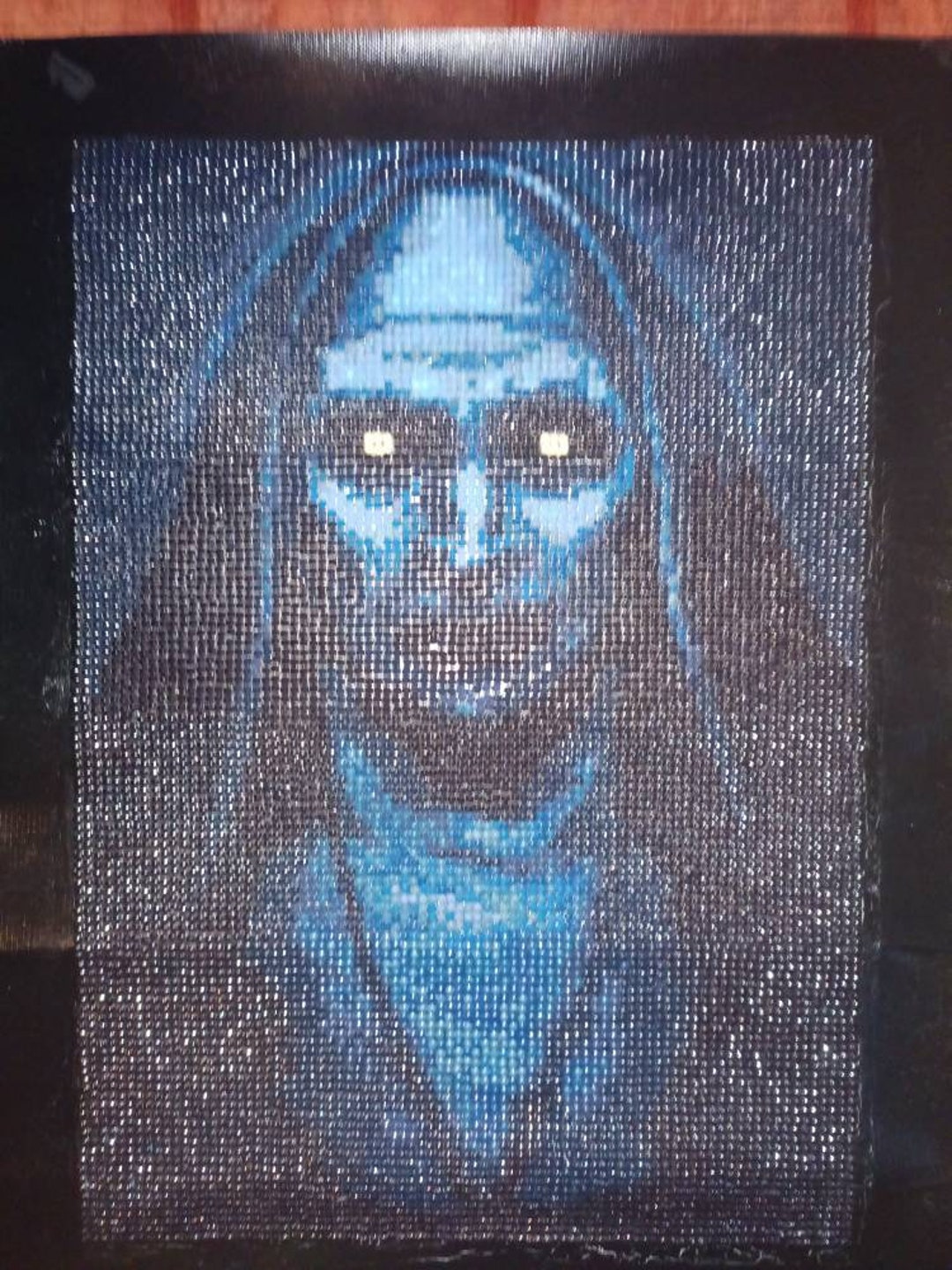 The Nun the Conjuring 2 Finished Diamond Painting Wall Hanging - Etsy