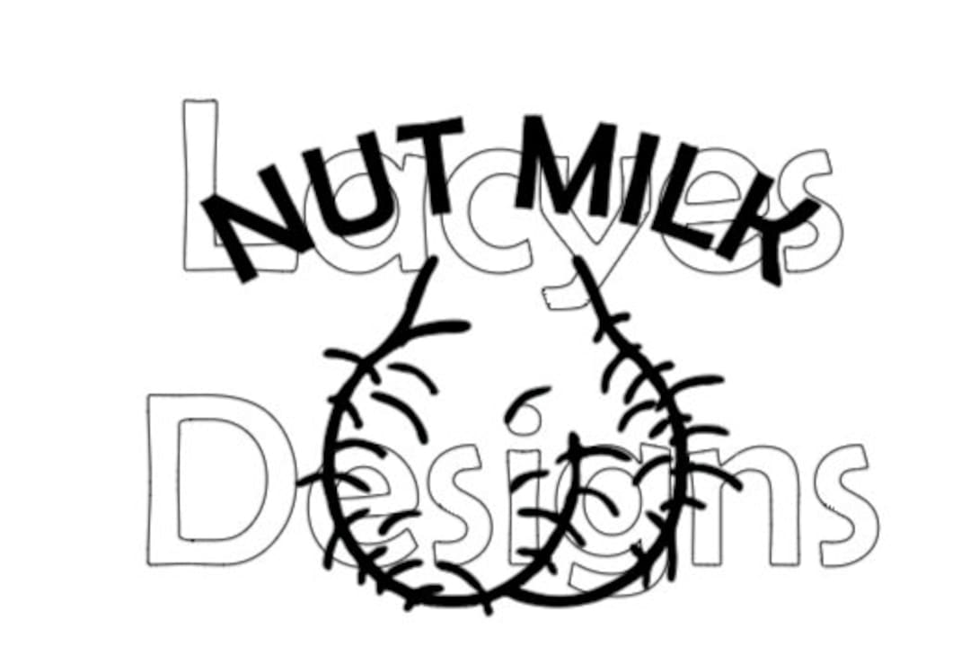 Nut Milk Balls Testicles SVG Instant File Download Decal Image - Etsy