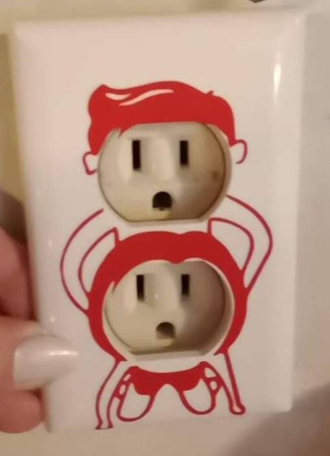 Adult Outlet Cover SVG Instant Download File - Etsy