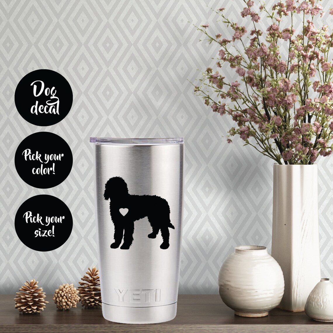 Labradoodle Vinyl Decal - Etsy