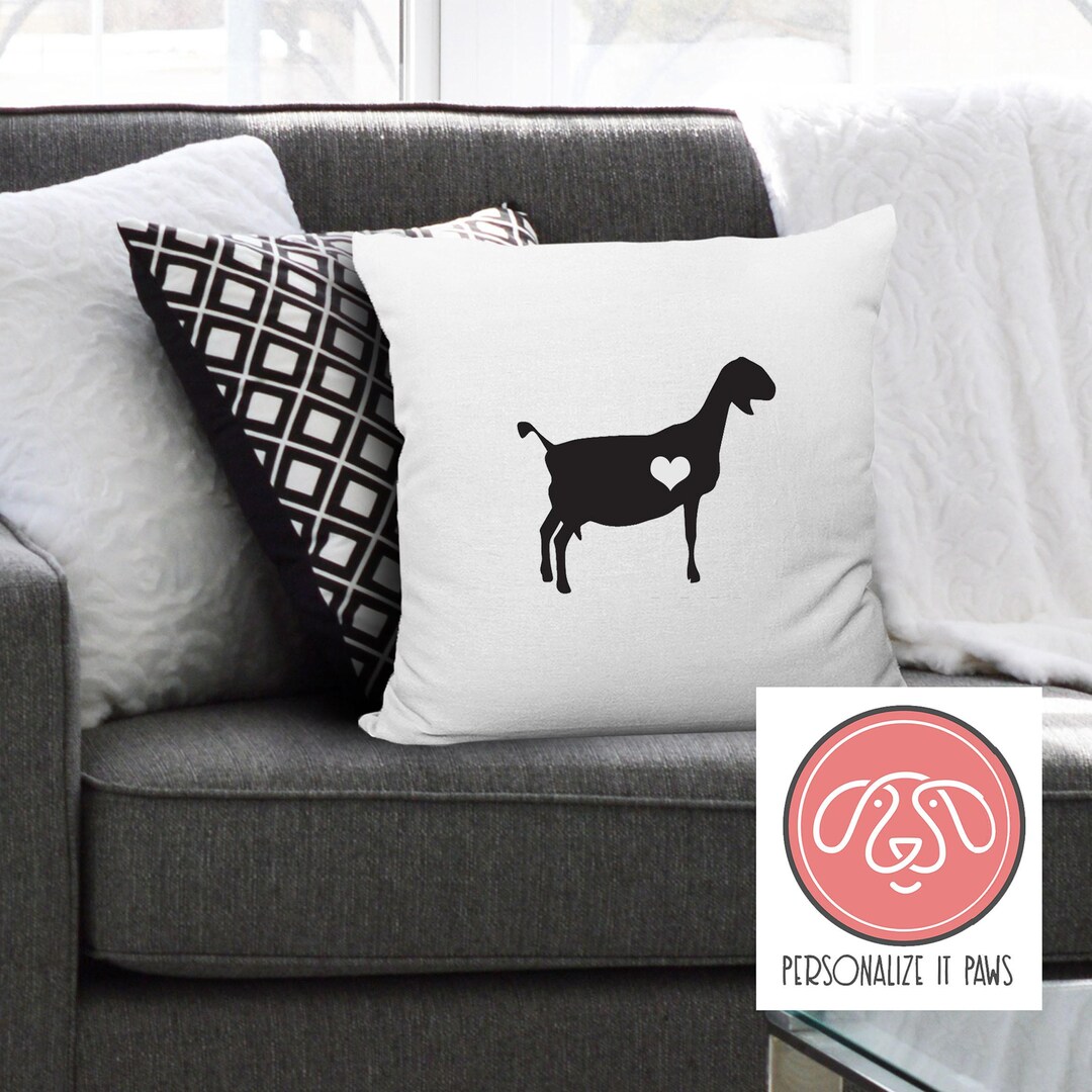 NUBIAN DAIRY GOAT Pet Pillow Cover - Etsy