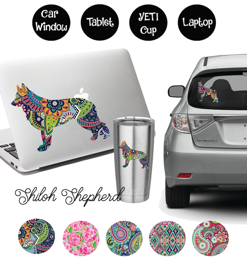 Shiloh Shepherd Decal - Etsy