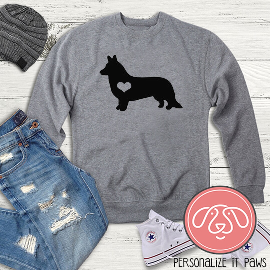 Cardigan Welsh Corgi Sweatshirt - Etsy