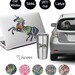 Unicorn Decal, Car Window, Laptop, Yeti Tumbler - Etsy