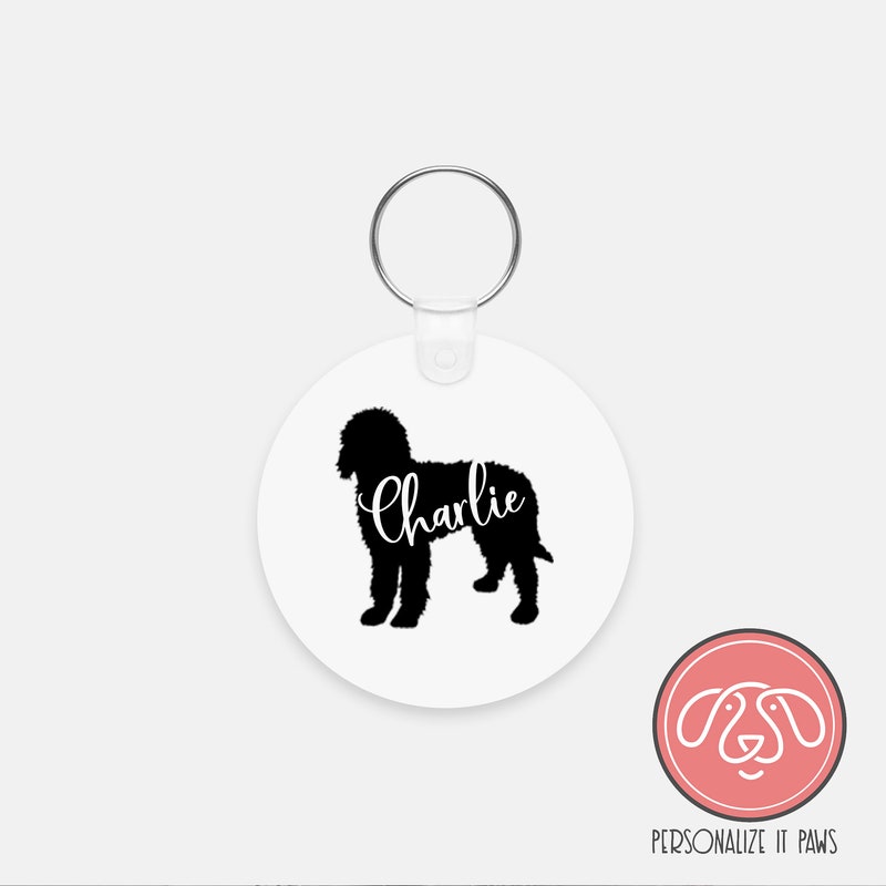 Labradoodle Keychain - Etsy
