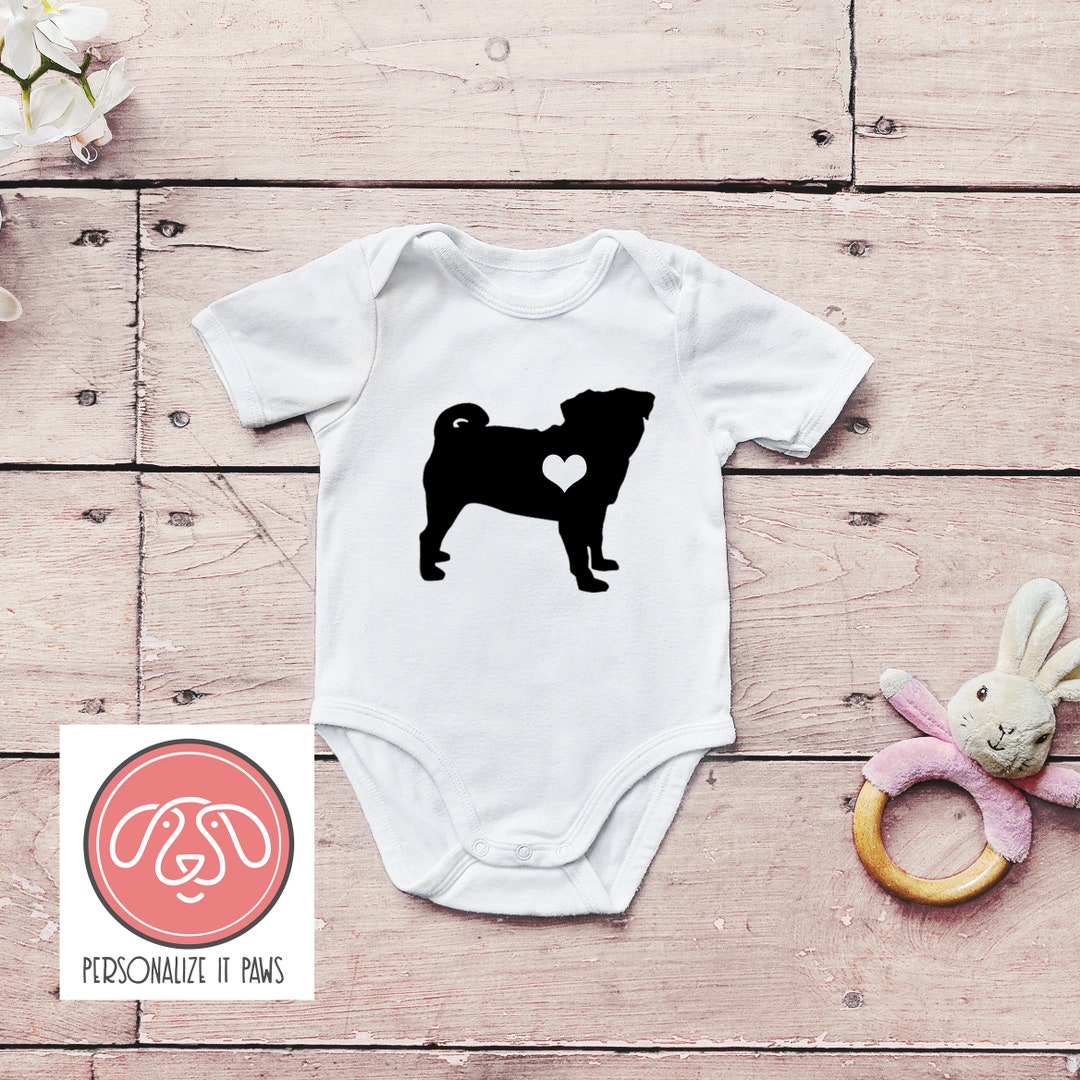 Pug Infant Body Suit - Etsy