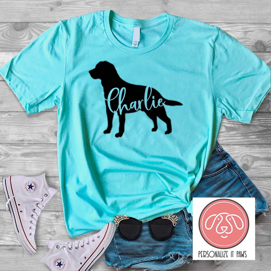 Labrador Retriever Dog T-shirt - Etsy