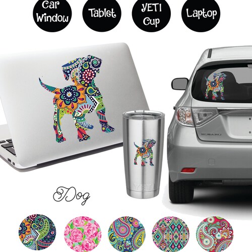 Schnauzer Car Sticker Dog Car Decal Schnauzer Decal Car - Etsy