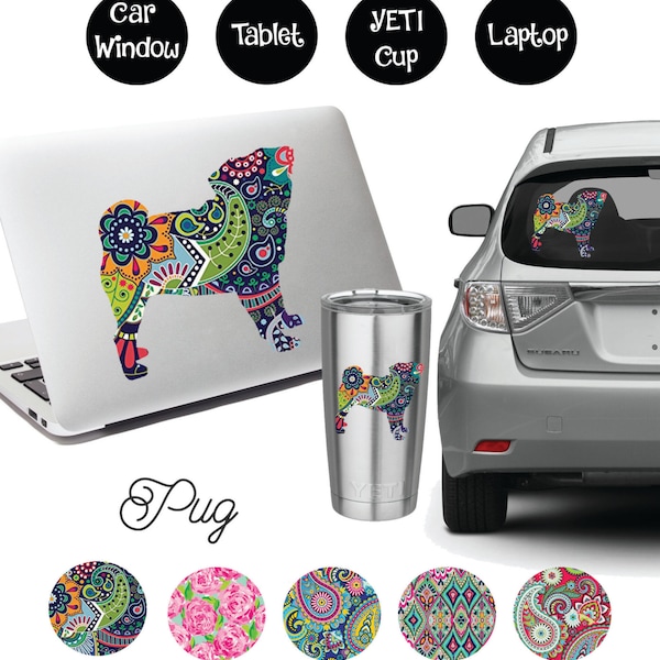 Pug Sticker - Etsy