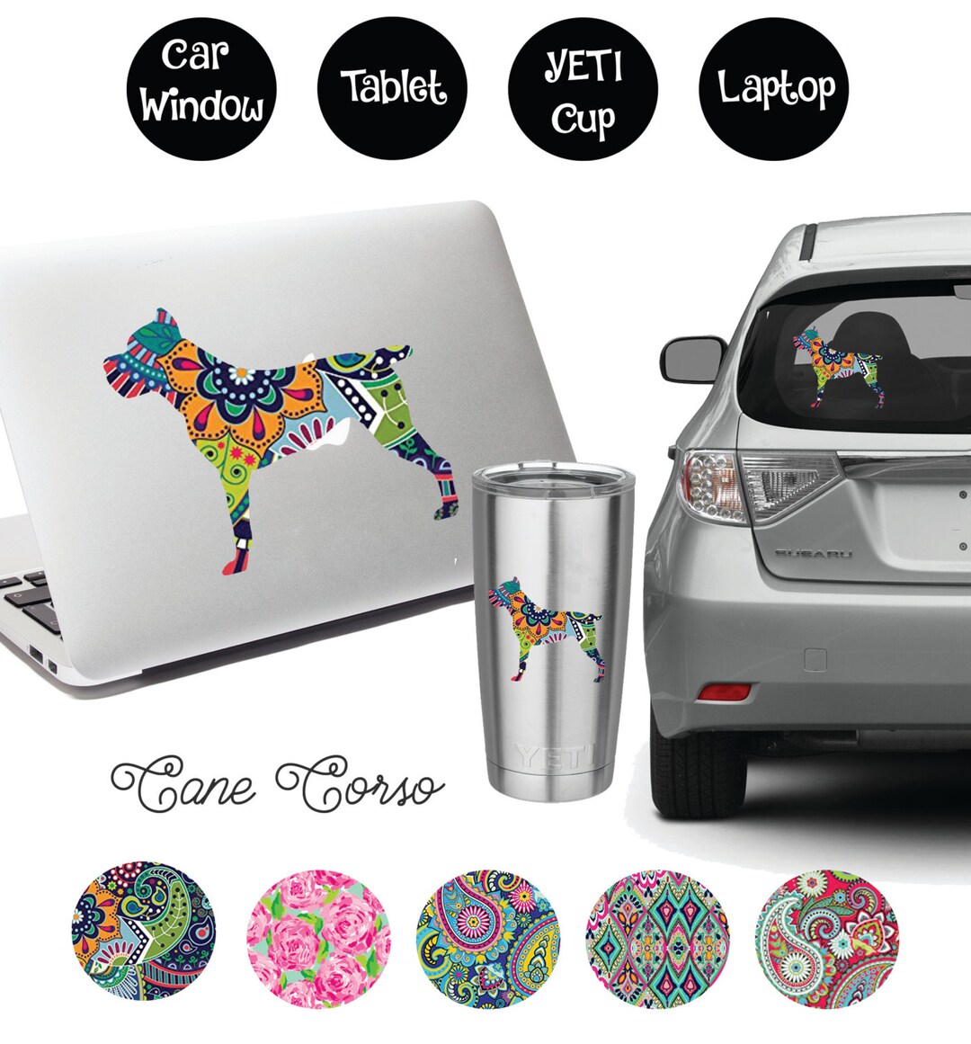 Cane Corso Decal - Etsy