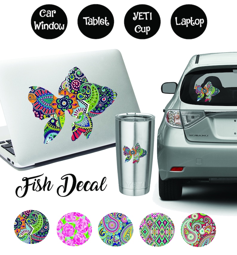 Fish Decal | Etsy