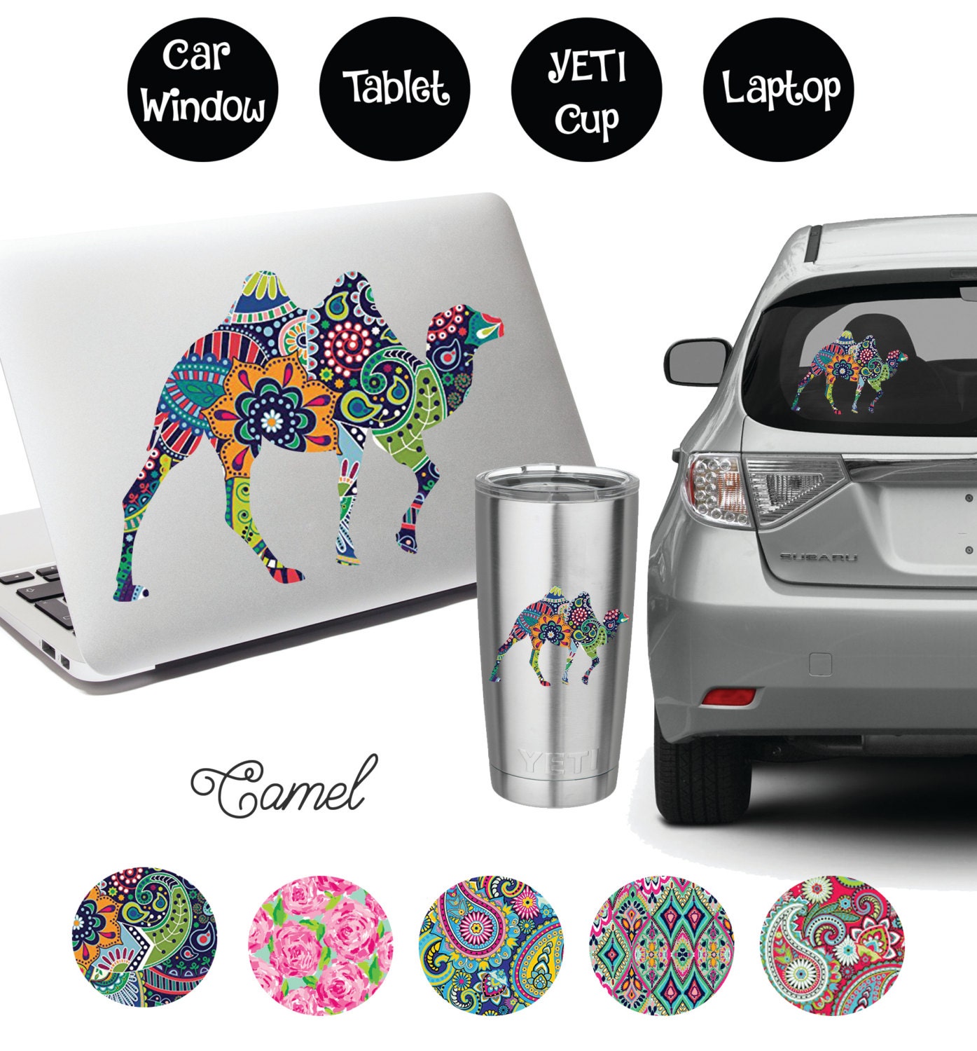 Camel Decal - Etsy