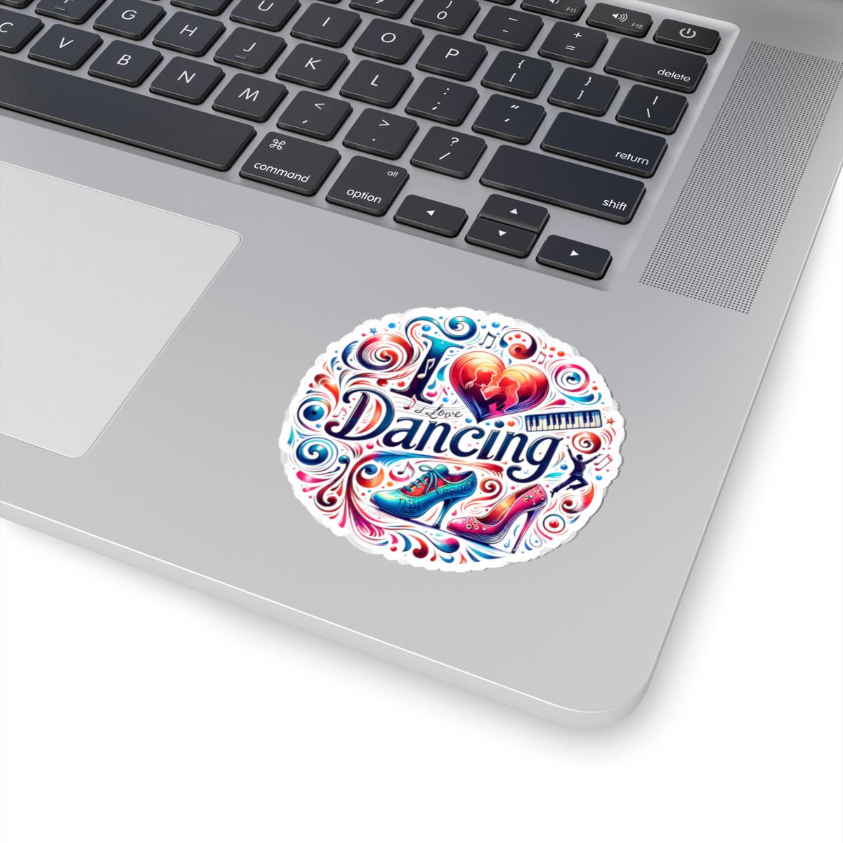 I Love Dancing Kiss-cut Stickers, Perfect for Dance Lovers, Great for ...
