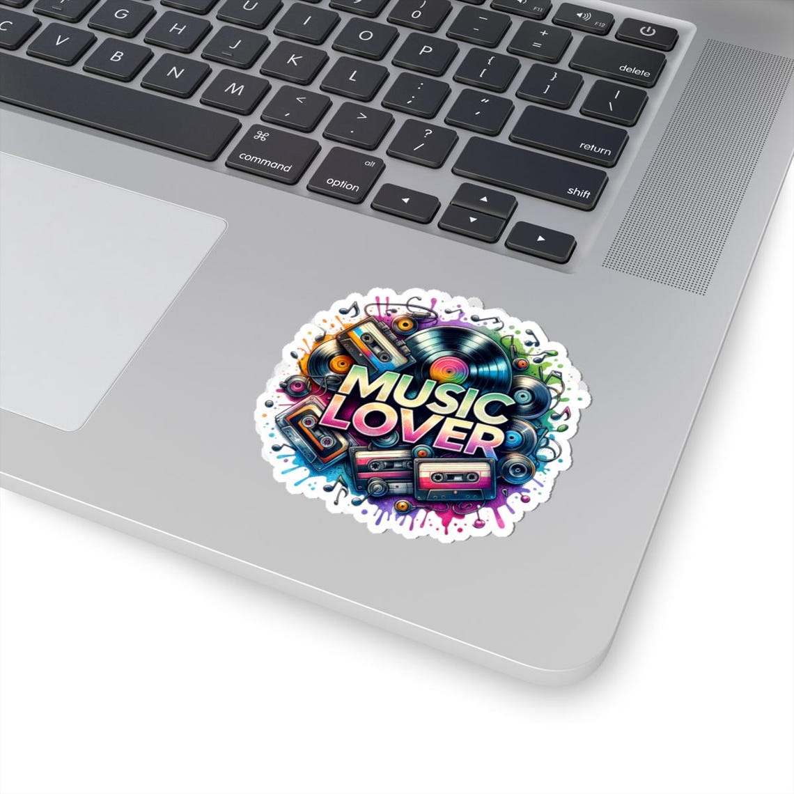 Music Lover Kiss-cut Stickers, Vinyl Decals for Musicians, Laptop ...