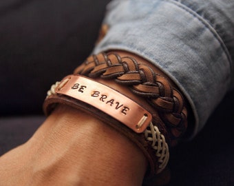 Unique mens bracelet | Etsy