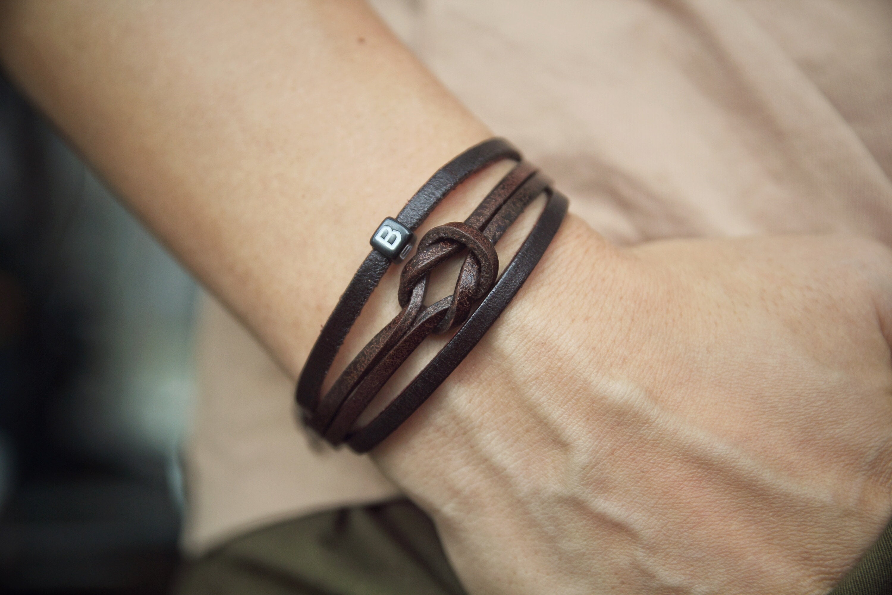 Personalized Matching Bracelets Custom Initial Letter | Etsy