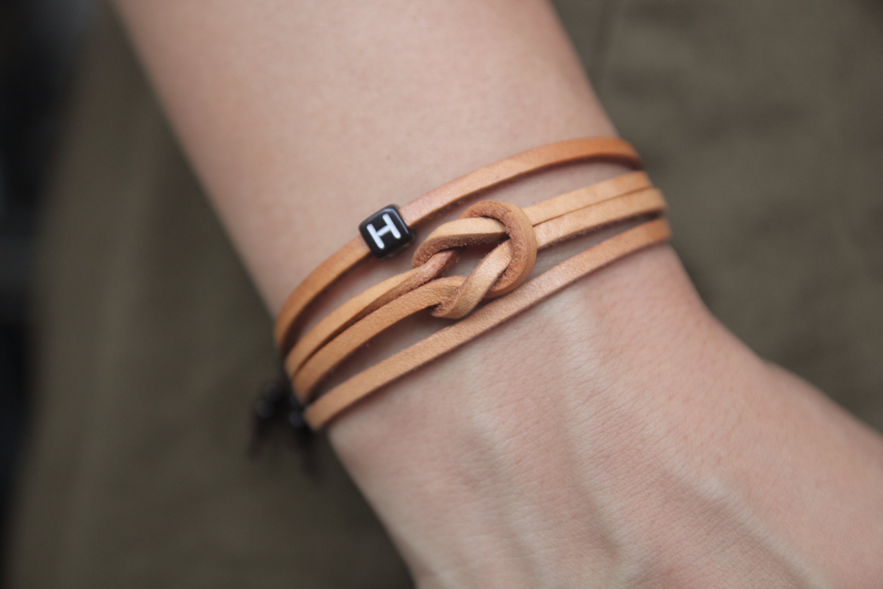 Personalized Matching Bracelets Custom Initial Letter | Etsy