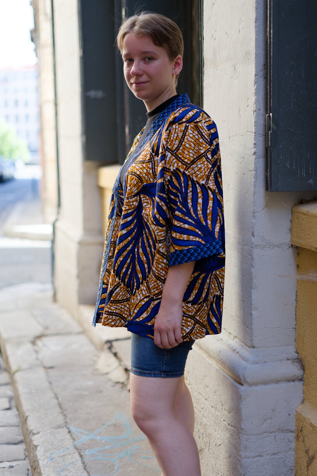 Senegal Wax Cotton Jacket - African Pattern Jacket for Men & Women ...