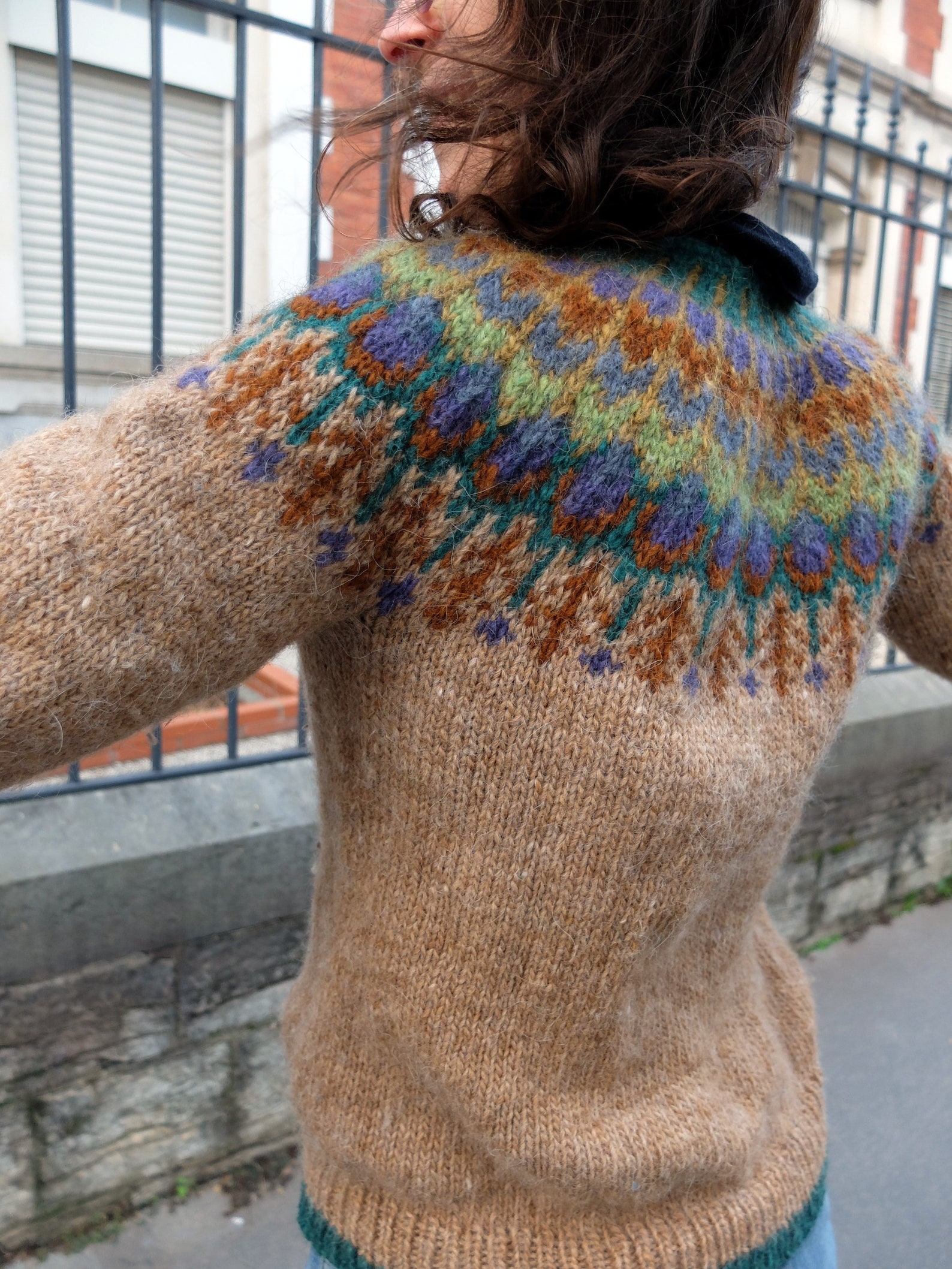 PEACOCK Icelandic Lopapeysa Sweater Knitting Pattern, Nordic Pullover ...