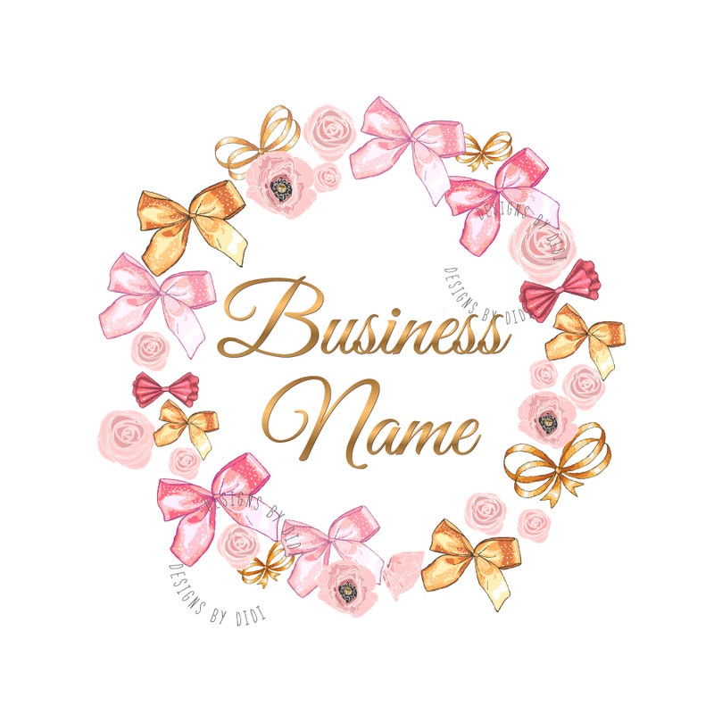Wreath Logo - Etsy