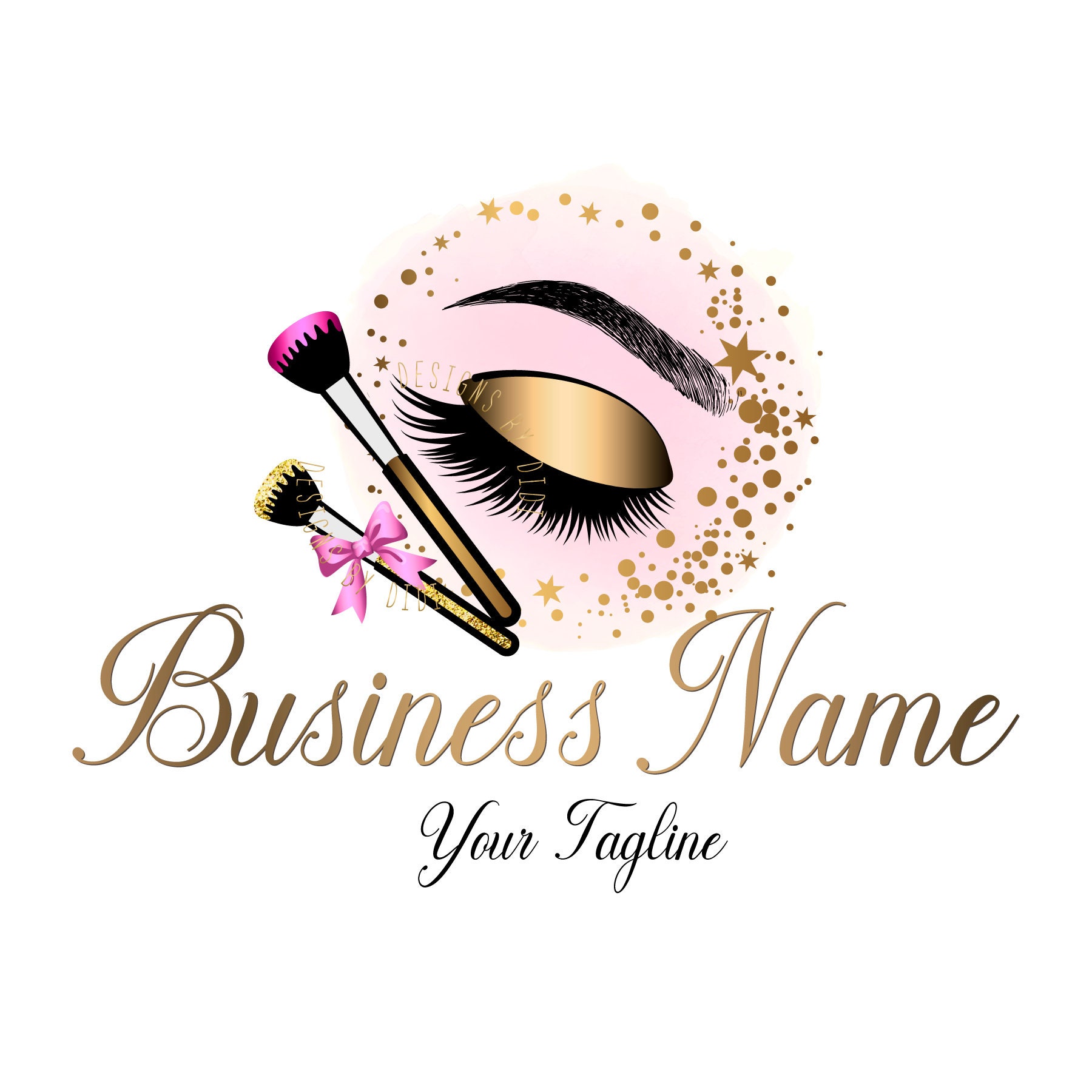 Makeup artist logo design store