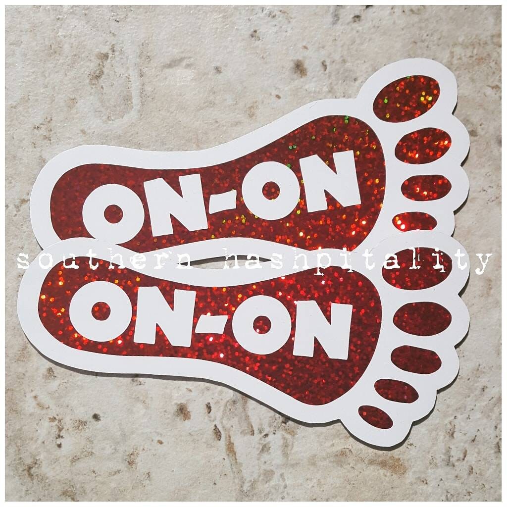 5 inch Hash Foot Personalized Magnets | Etsy