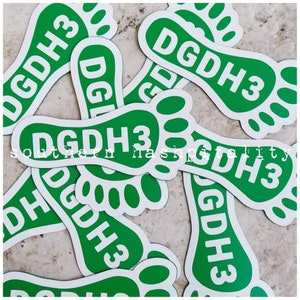5 Inch Hash Foot Personalized Magnets - Etsy