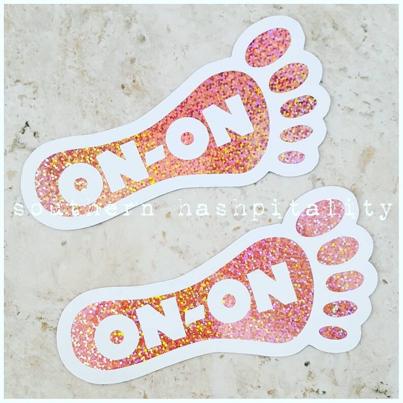 5 inch Hash Foot Personalized Magnets | Etsy
