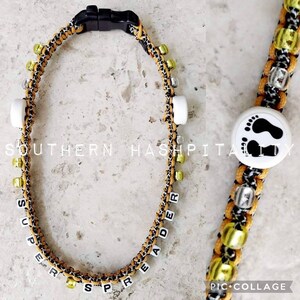 Option2 - Custom Paracord Hash House Harriers Necklaces (resin/ceramic ...