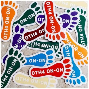 5 Inch Hash Foot Personalized Magnets - Etsy