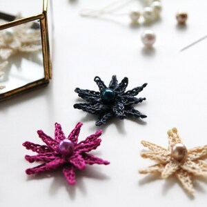 CROCHET PATTERN - Edelweiss Christmas Garland - Christmas Decoration ...