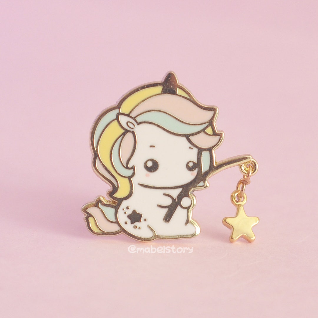 Unipuff the Star Catcher - Enamel Pin - Etsy