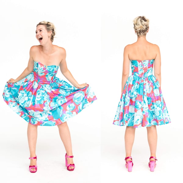 80s Prom Dress Pattern - Etsy