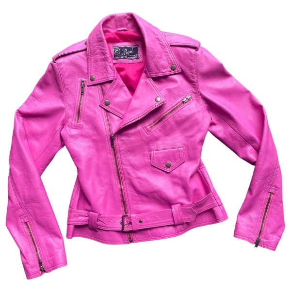 Barbie Leather Jacket - Etsy