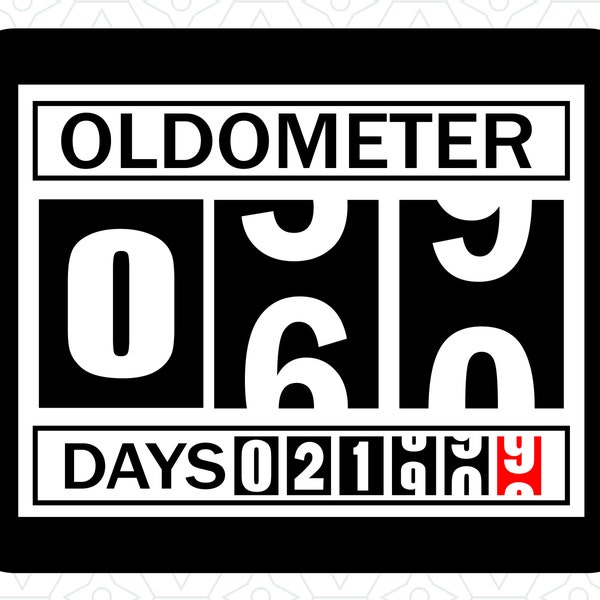 Oldometer Svg - Etsy
