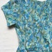 Vintage 50s Leslie Fay Musettes Floral Pin Tuck Pleat Shirt - Etsy