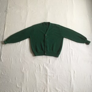 Vintage 60s Virgin Alpaca Worsted Wool Cardigan Kurt Grunge - Etsy