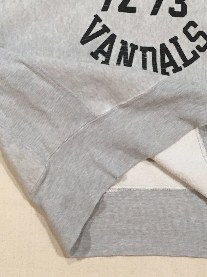 Vintage 70s Champion One Color Tag Reverse Weave Warmup Grey - Etsy