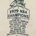 Vintage 70s 1979 Seattle NBA Champions Super Sonics Hanes Beefy T Made ...