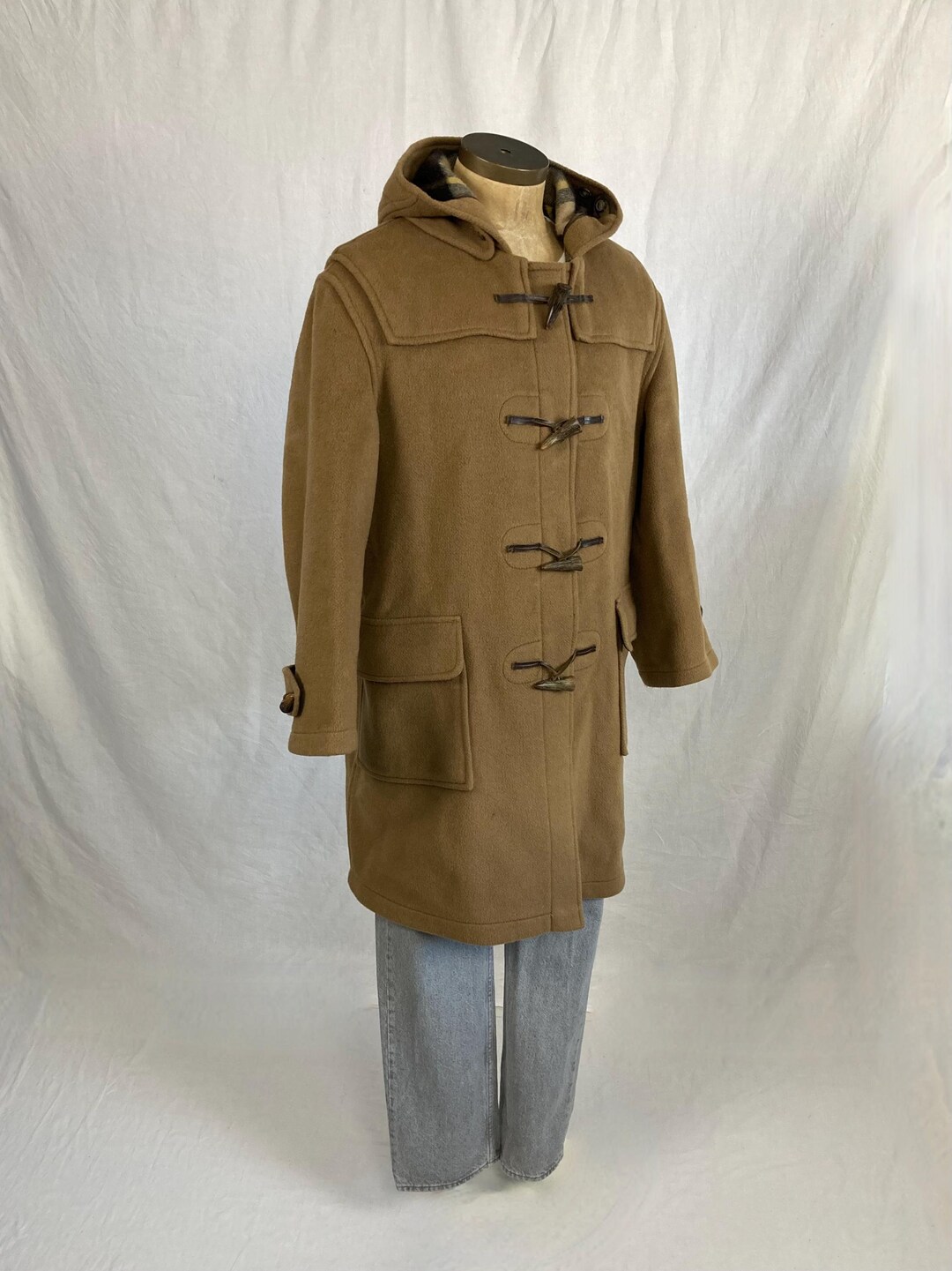 Vintage Gloverall Classic Duffle Coat Wool Blend English Made in ...