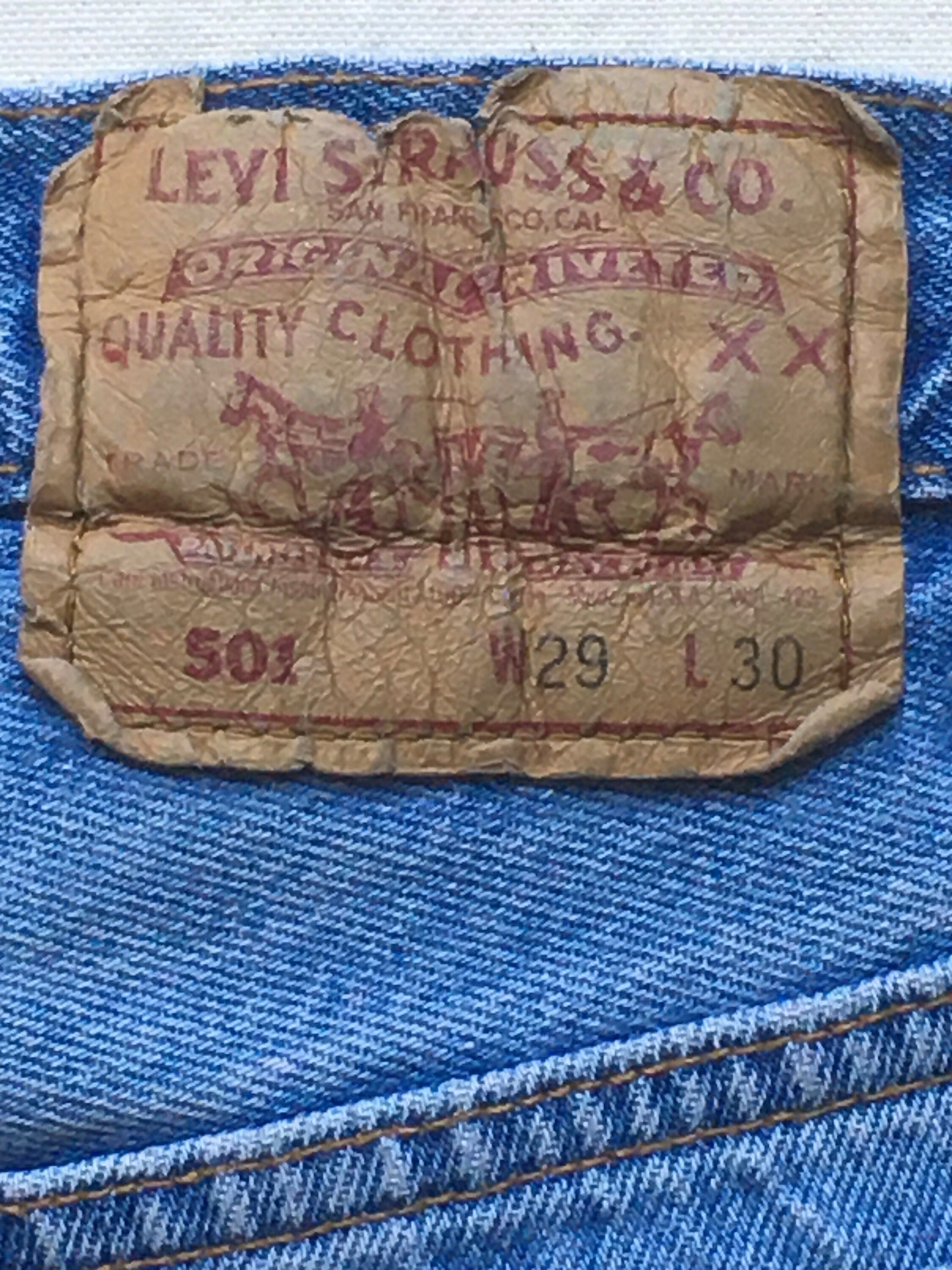 Vintage Levis 501 Made in Usa Blue Jeans 29 X 29 - Etsy Vintage Levis 501 Made in Usa Blue Jeans 29 X 29 - Etsy