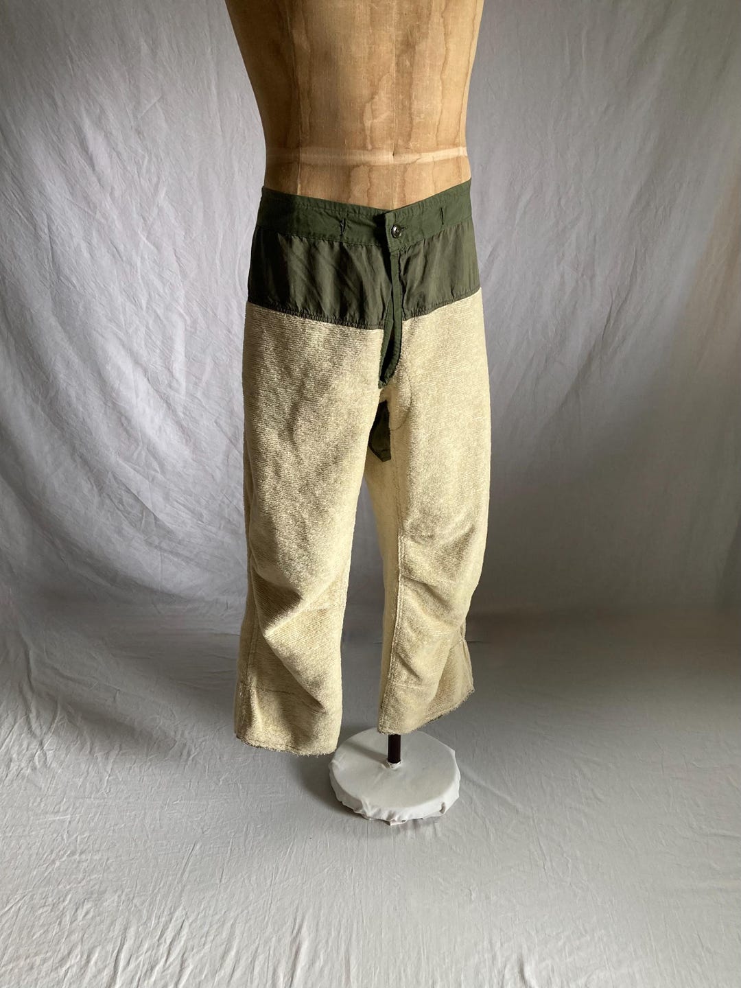 Vintage 50s M-1951 Field Trouser Liner Army Military Green Cold Weather ...