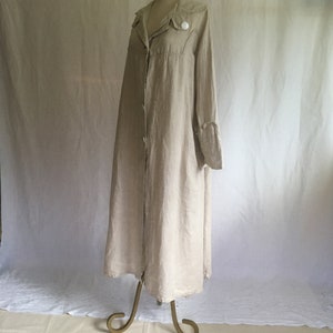 Vintage 20s Linen Duster Coat 1920s Womens Fashion Driving Coat ...