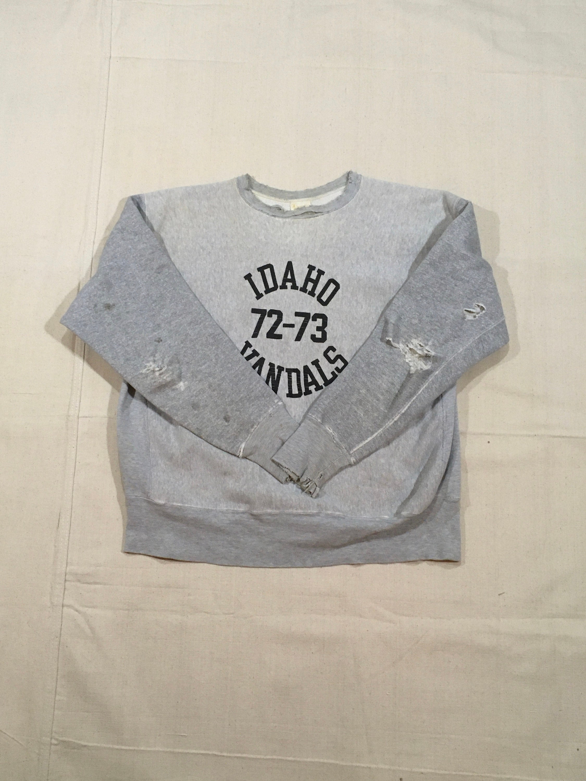 Vintage 70s Champion One Color Tag Reverse Weave Warmup Grey - Etsy