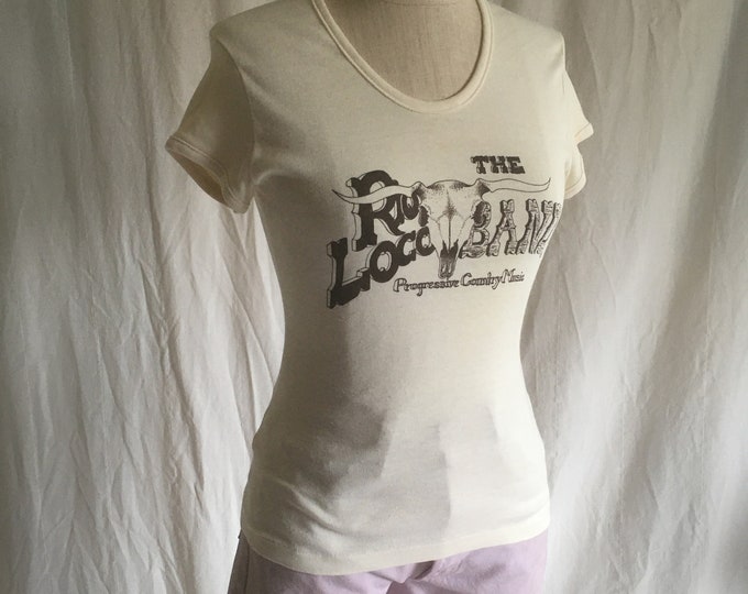 Vintage 70s the Rio Loco Band Progressive Country Music Baby Tee T ...