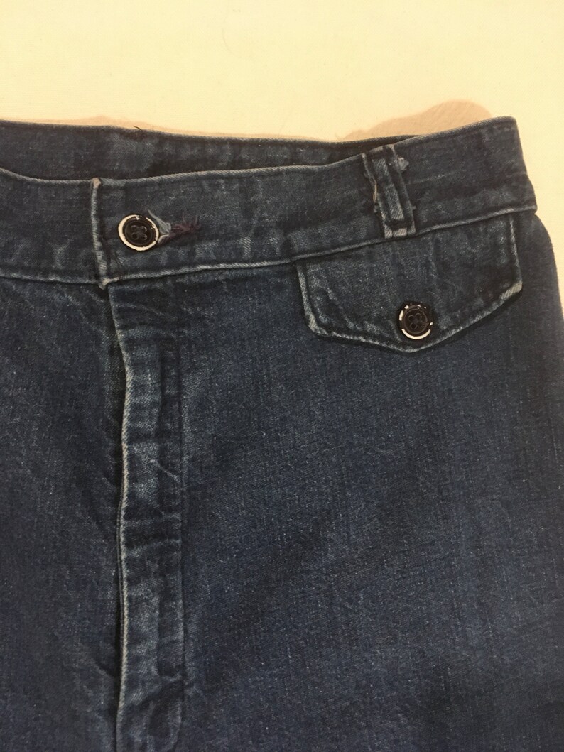 Vintage 70s Levis Blue Jeans Made in Usa High Waist Zip Fly Wide Leg ...