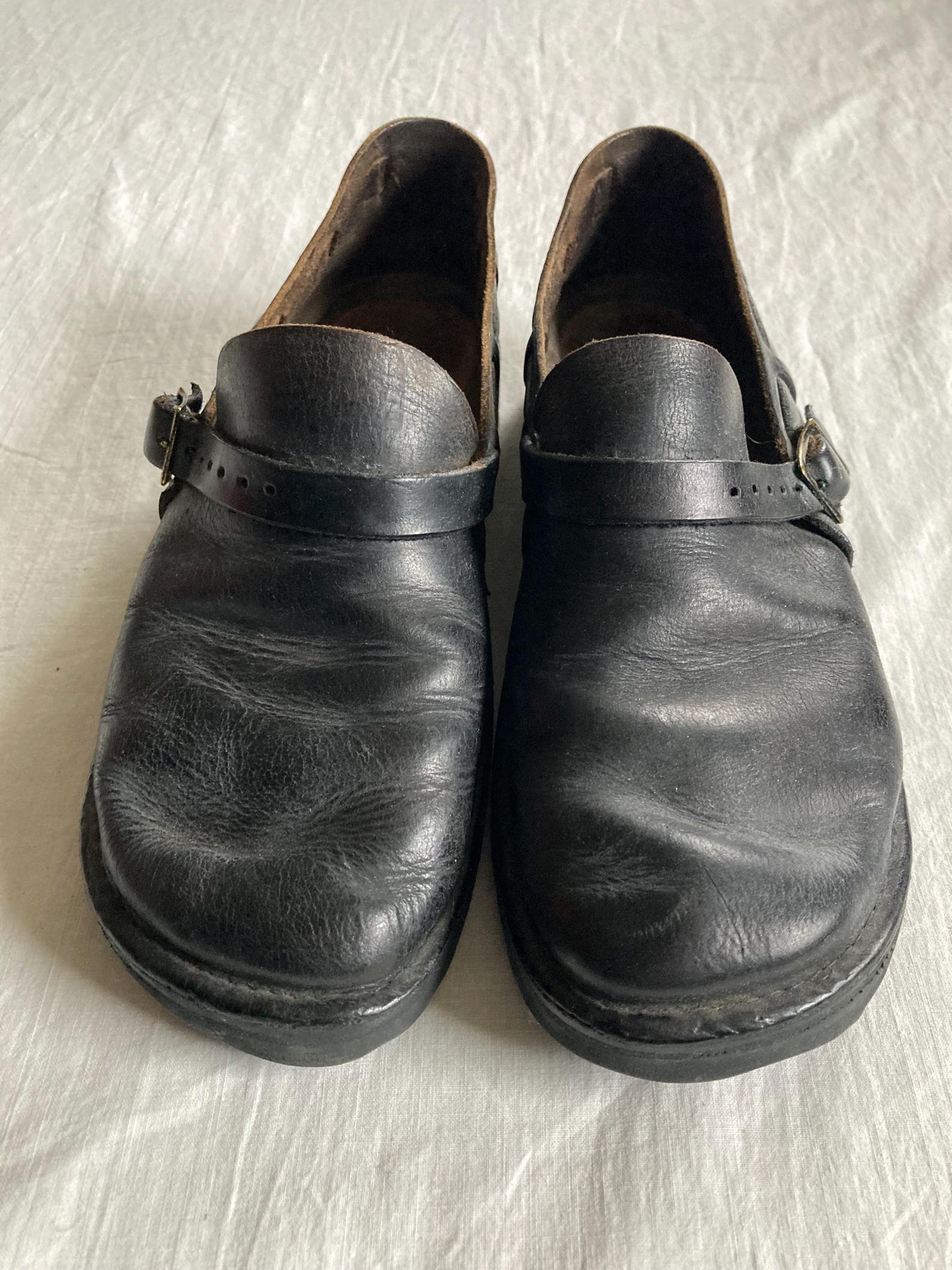 Vintage Fernand Middle English Shoes Womens 8 1/2 B Handmade Slip on ...
