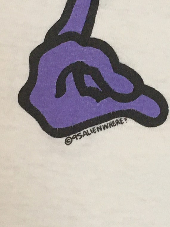vintage 90s purple alien where? AW? 95 alien where 19… - Gem