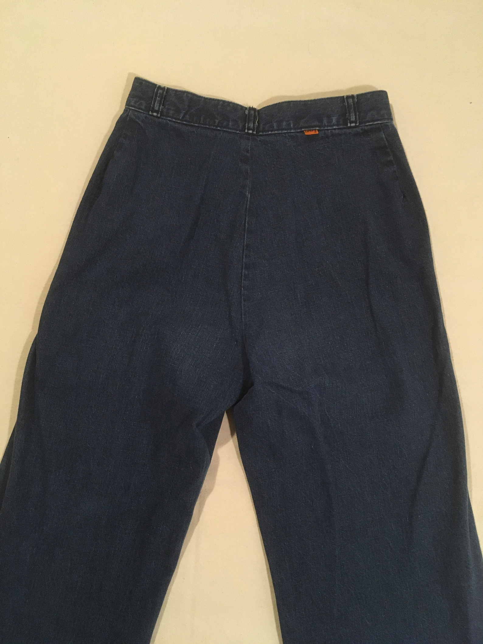 Vintage 70s Levis Blue Jeans Made in Usa High Waist Zip Fly Wide Leg ...