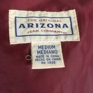 Vintage Arizona Jean Co Suede Leather Raspberry Pink Womens Vest Hippie ...